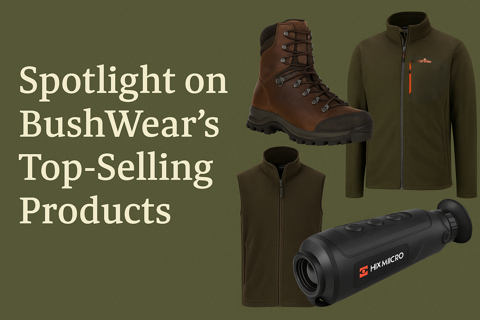 Spotlight on BushWear's Top-Selling Products