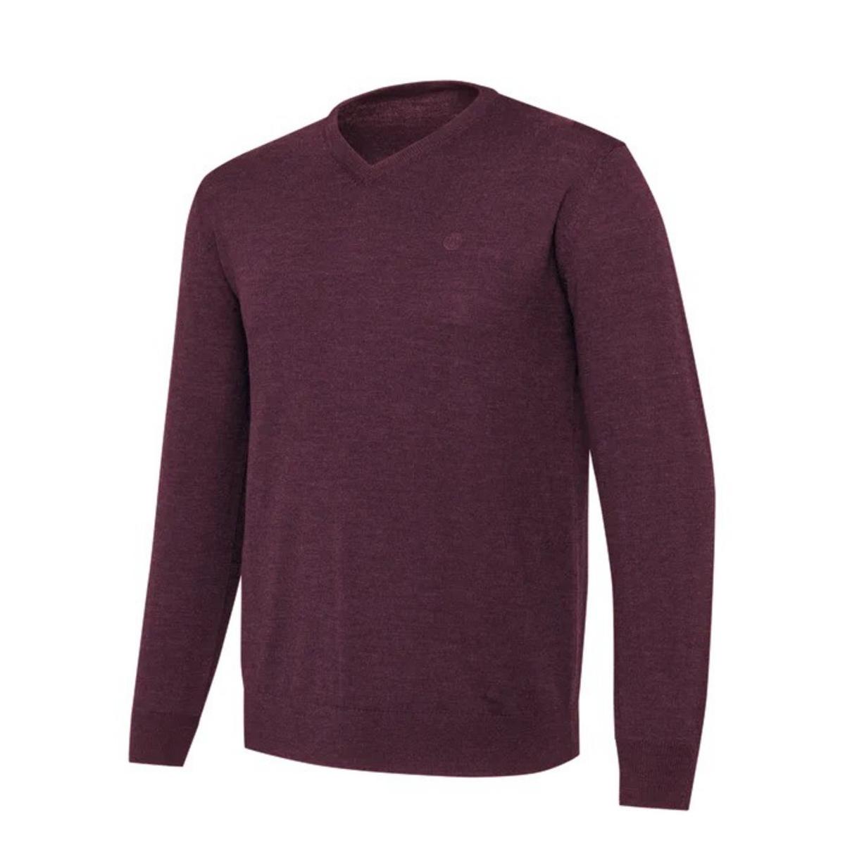 Beretta MERINO V-NECK SWEATER Cordovan Spirit – BushWear