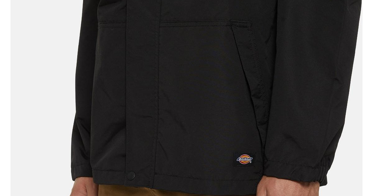 Dickies Waterproof Rain Jacket Black – BushWear