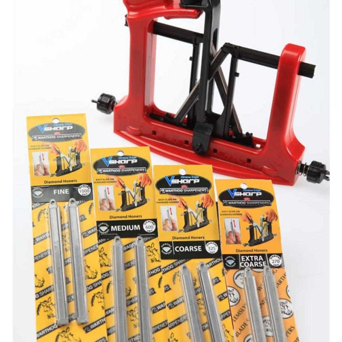 Warthog Sharpeners V-Sharp Extreme Edge Stones 600 grit – BushWear