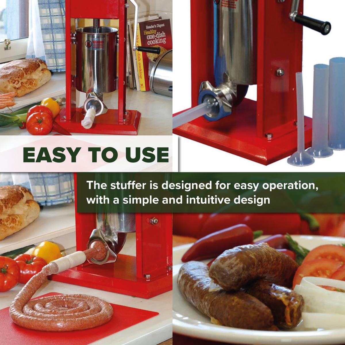 Sausage Stuffer Machine Meat Stick Gun Meatball Maker Professional ...