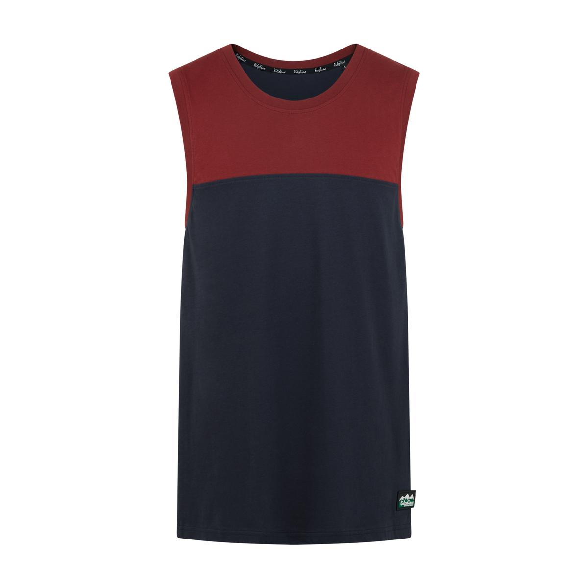 Ridgeline Ridgeline Mens Back Slider Singlet Top Navy Multi – BushWear