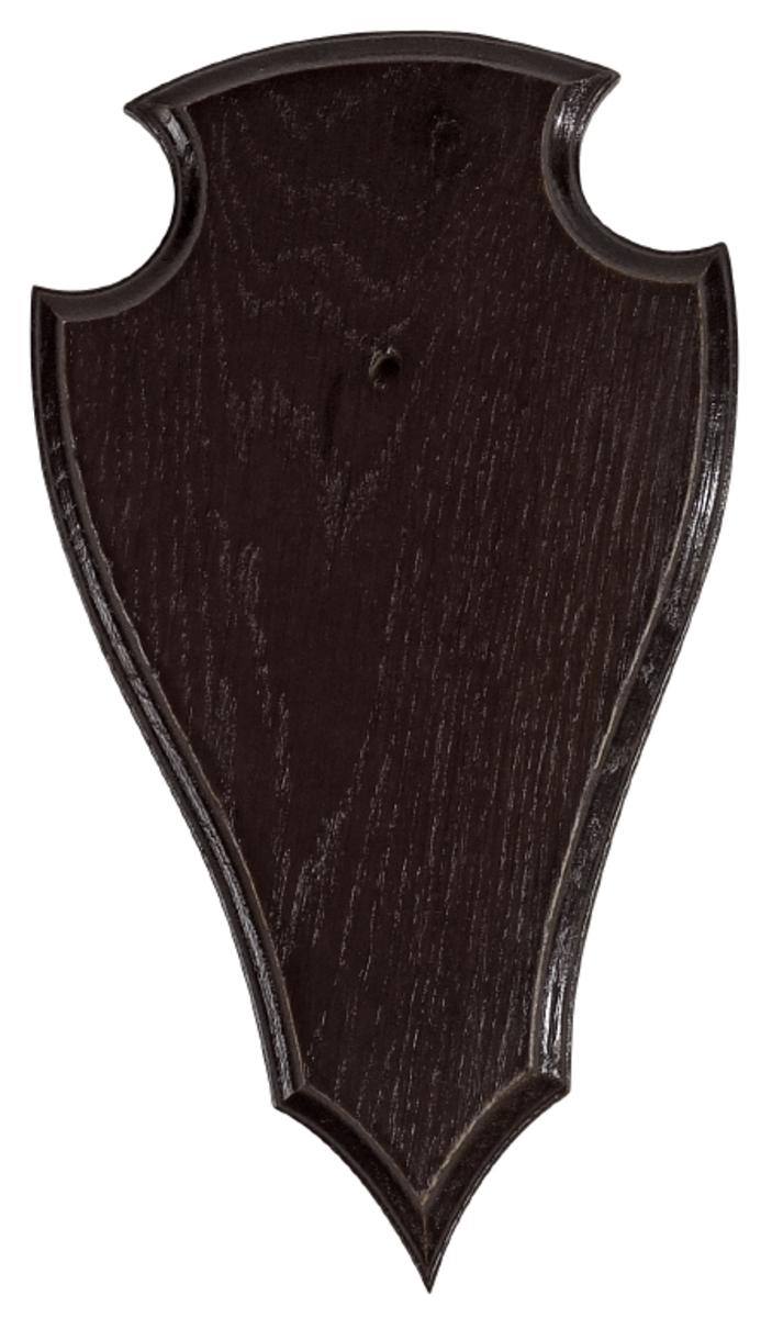 Decoy Buck trophy plate Dark wood 23 x 13 cm – BushWear