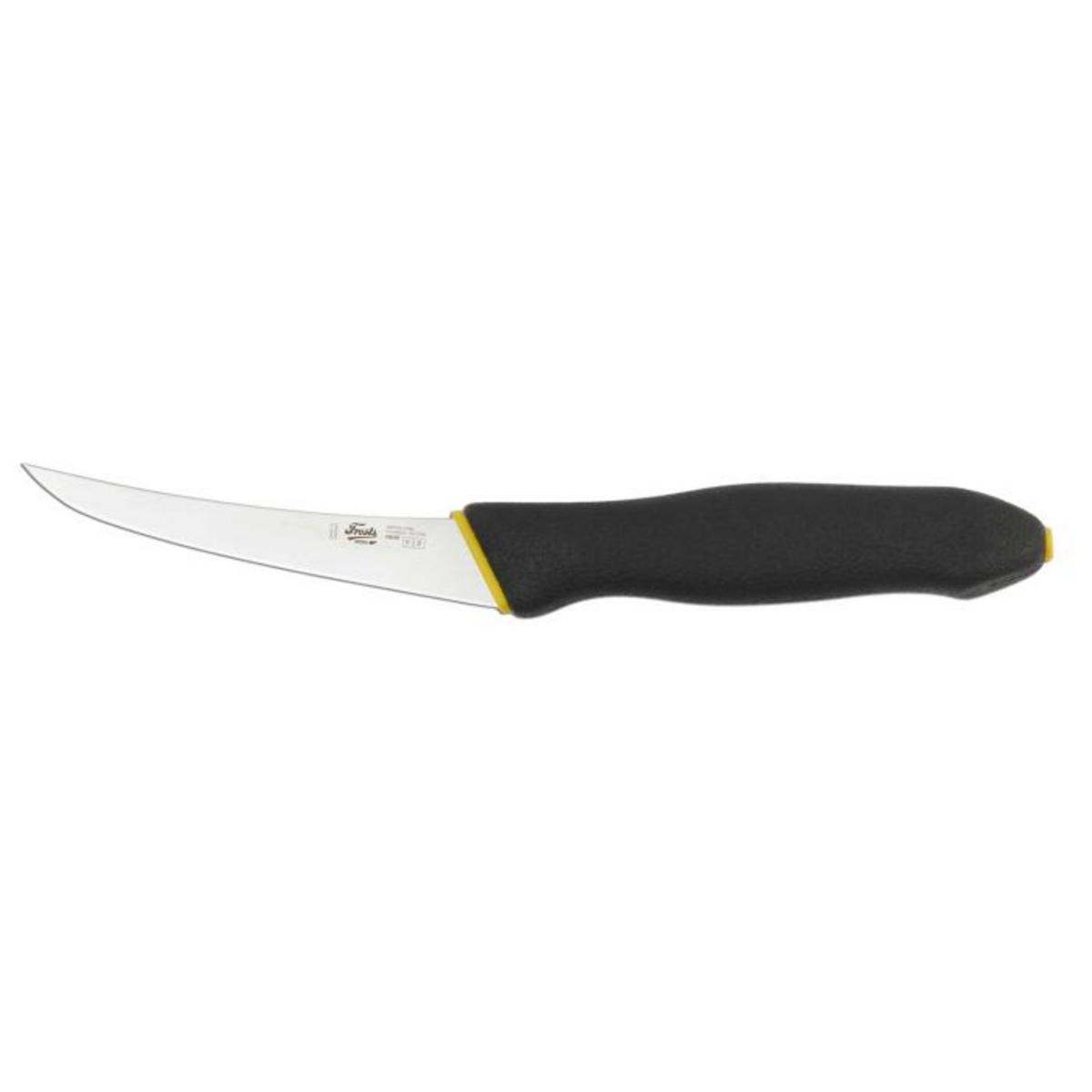 Mora Semi Flex 5" Curved Boner, Black Elastomer Handle – BushWear
