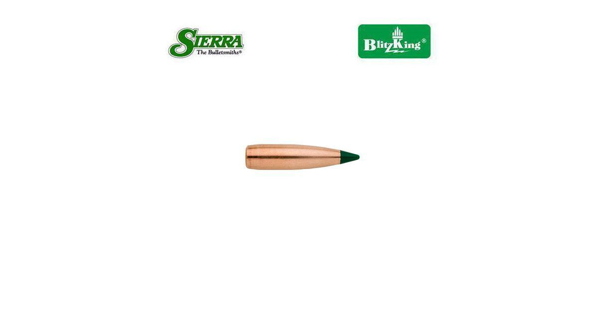 Sierra 6.5mm / .264 Cal Sierra Bullets 105gr BlitzKing Pack 100 – BushWear