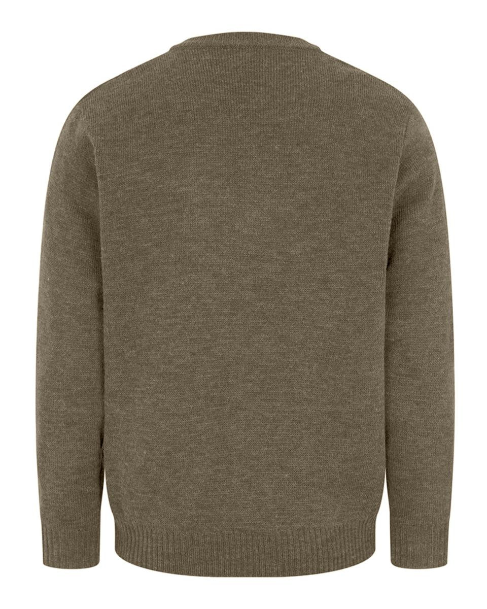 Hoggs of Fife Melrose II V-Neck Pullover - Meadow Green Marl – BushWear
