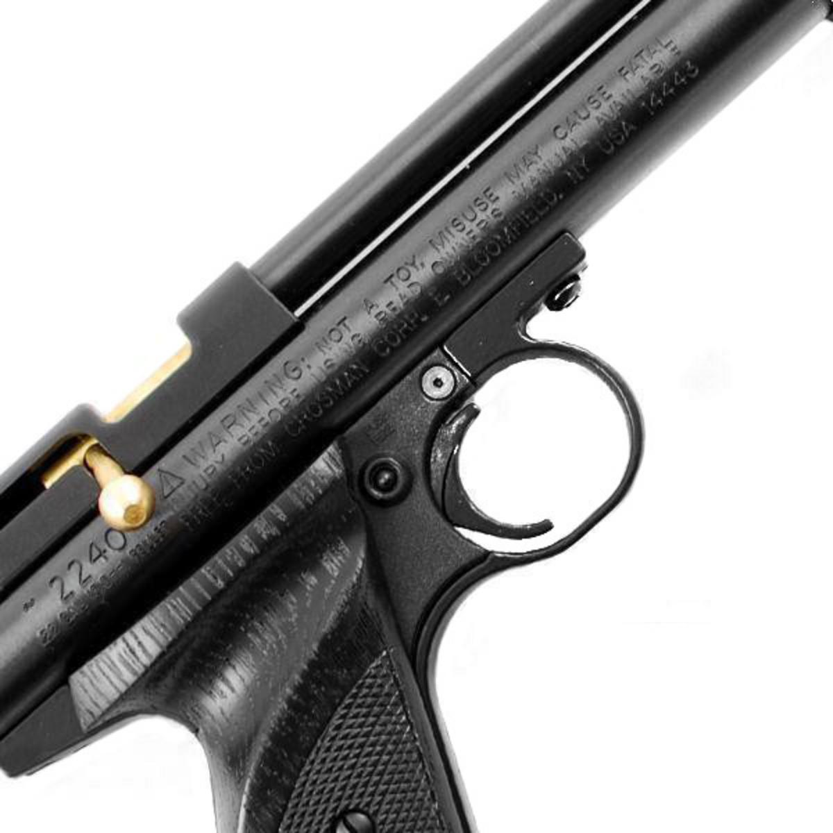 Crosman .22 Crosman 2240 Bolt Action Single Shot CO2 Air Pistol – BushWear