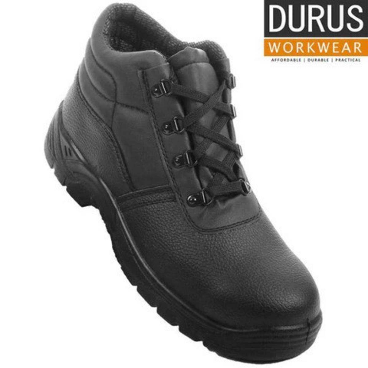 Durus Workwear Durus Workwear Steel Toe Cap Midsole Chukka Boots SBU02 ...