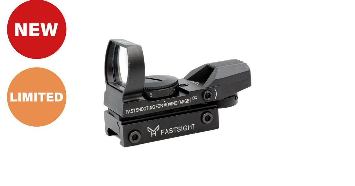 Bisley Fast Sight 1x22 Red Dot Sight – BushWear