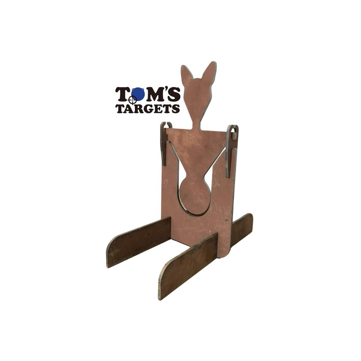 Tom's Targets Pivot Fox Centrefire - 10mm AR500 – BushWear