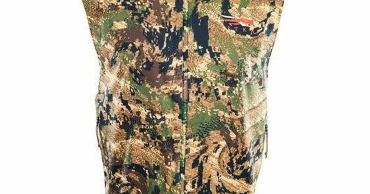 Sitka Mountain Vest Optifade Ground Forest – BushWear
