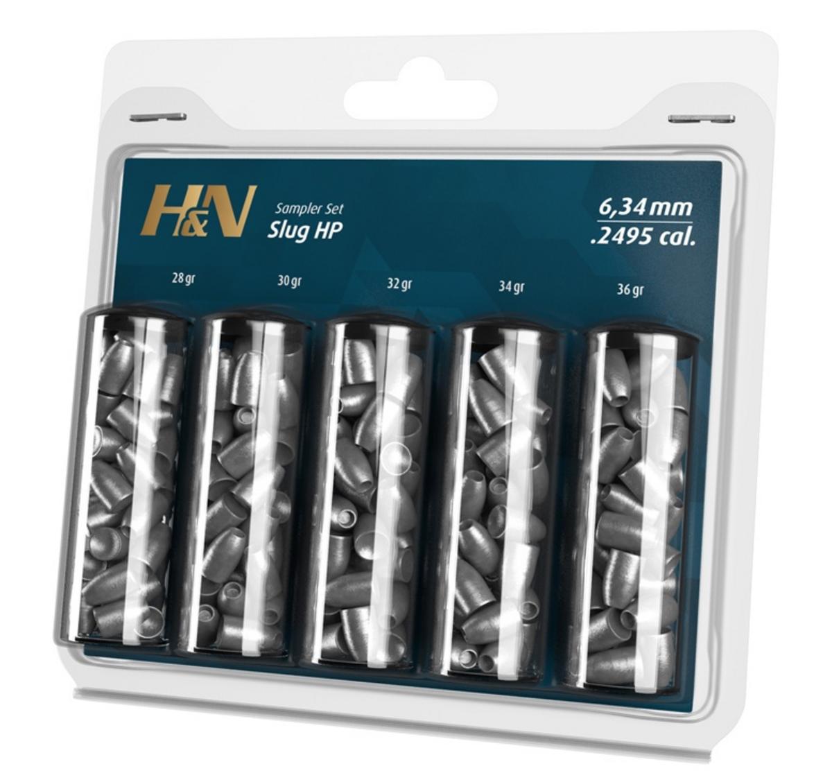 Bisley Slug HP .249 (.25 6.34mm) Pellets Sampler Set by H&N – BushWear