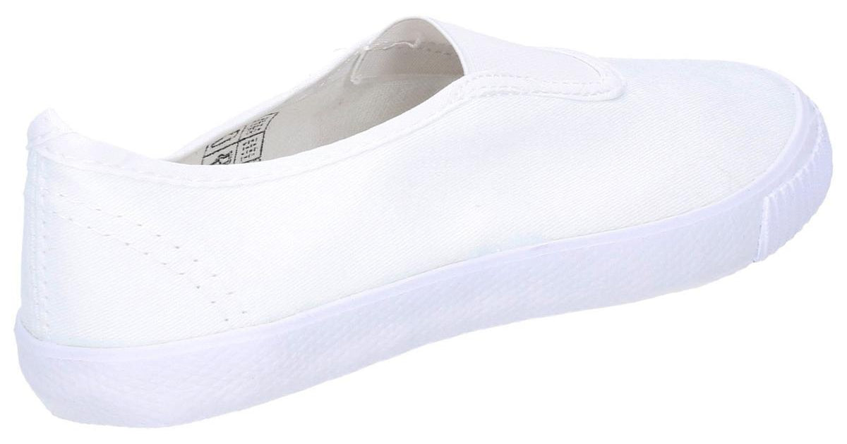 Miscellaneous Other Gusset Plimsolls White – BushWear