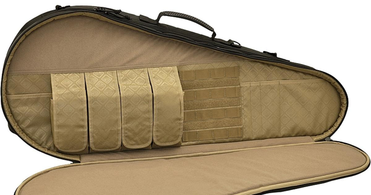 Hazard 4 DROPSHOT RACKET STYLE PADDED RIFLE CASE - BLACK (CIVILIAN ...