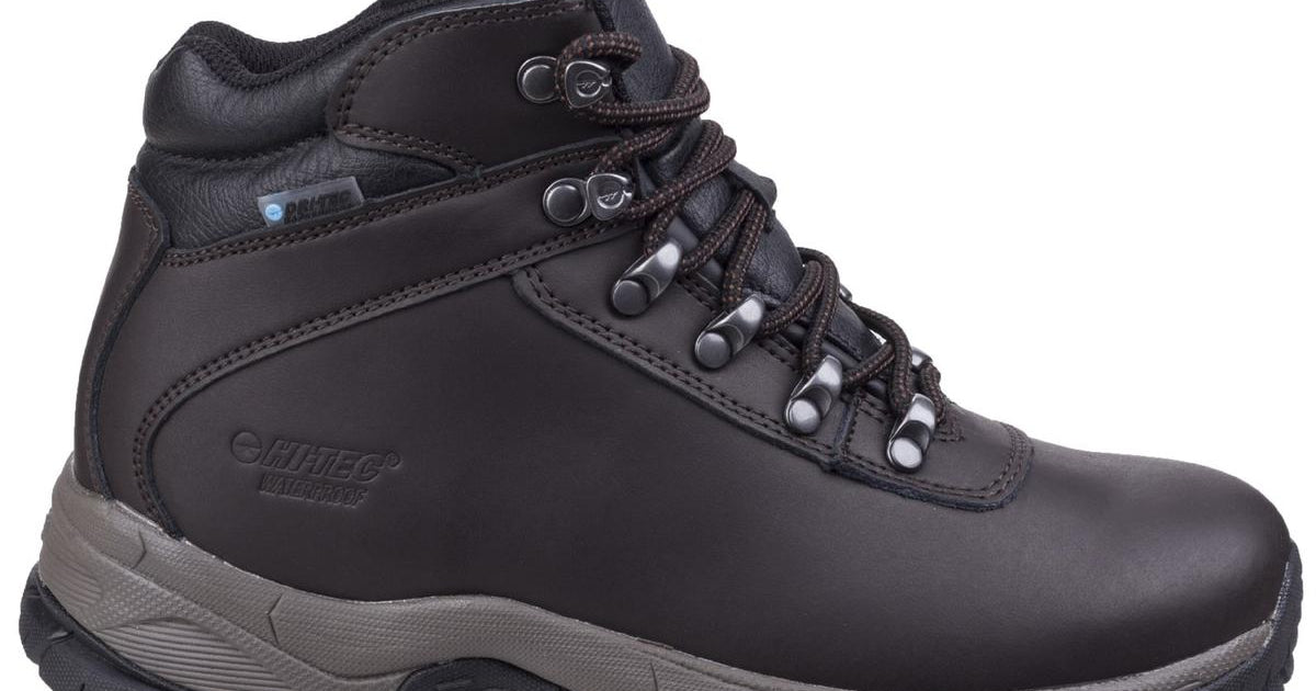 Hi-Tec Eurotrek Lite Waterproof Walking Boots Dark Chocolate – BushWear