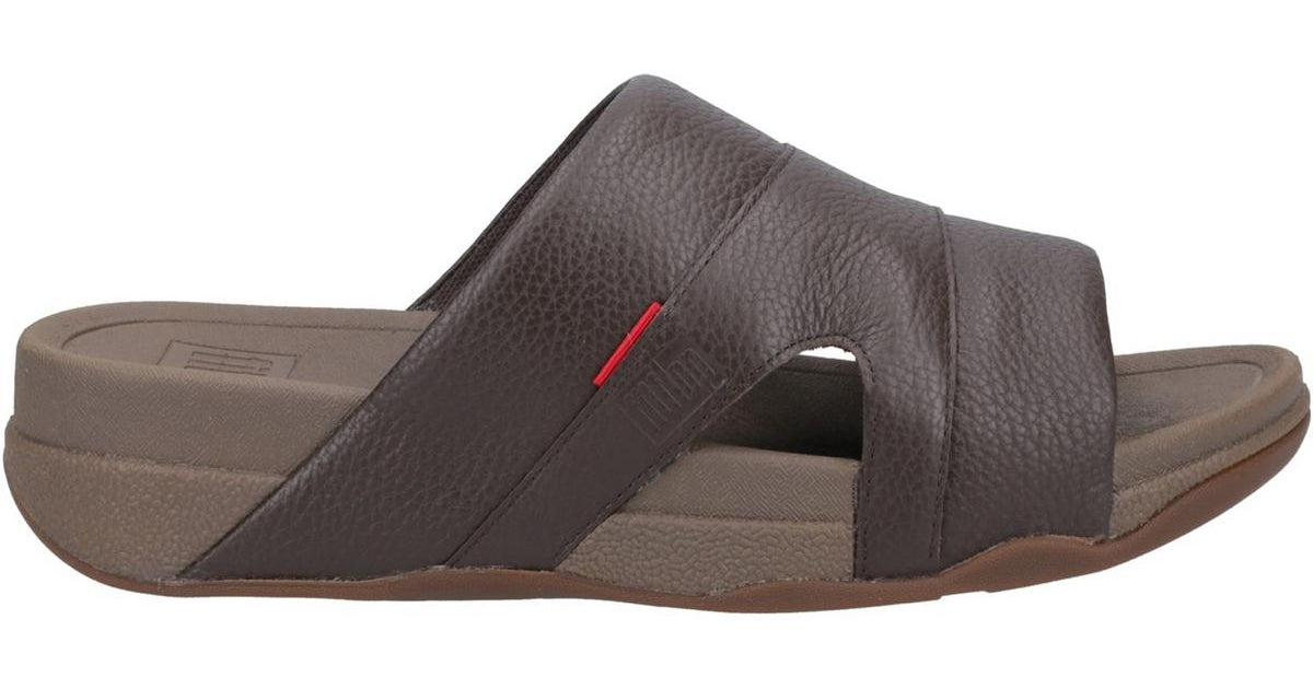 Fitflop Freeway Slide Chocolate Brown – BushWear