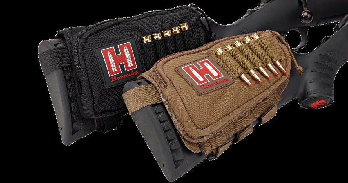 Hornady HornadyÂ® Gun Cheek Piece Black LH – BushWear