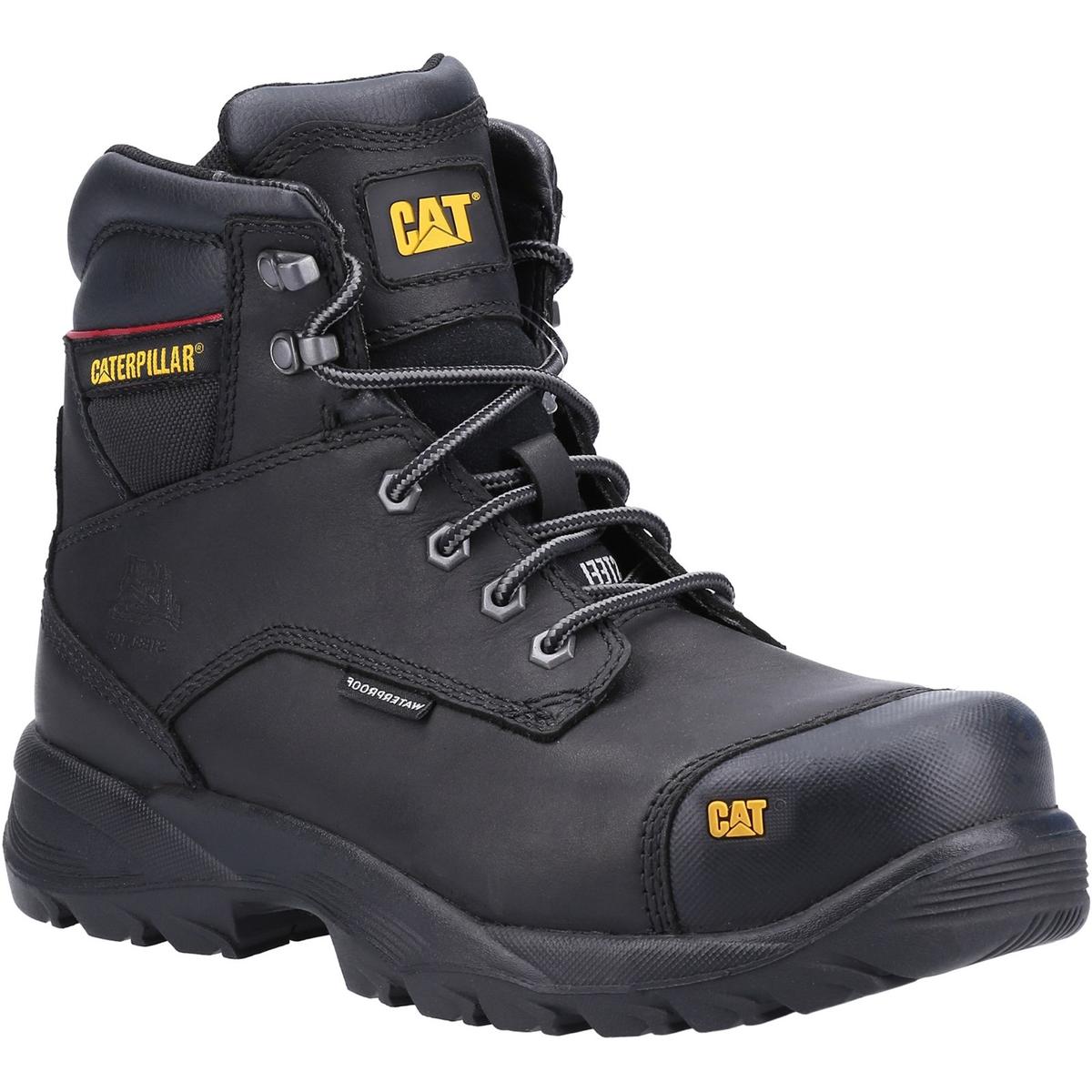 Caterpillar Spiro Waterproof Safety Boot Black – BushWear