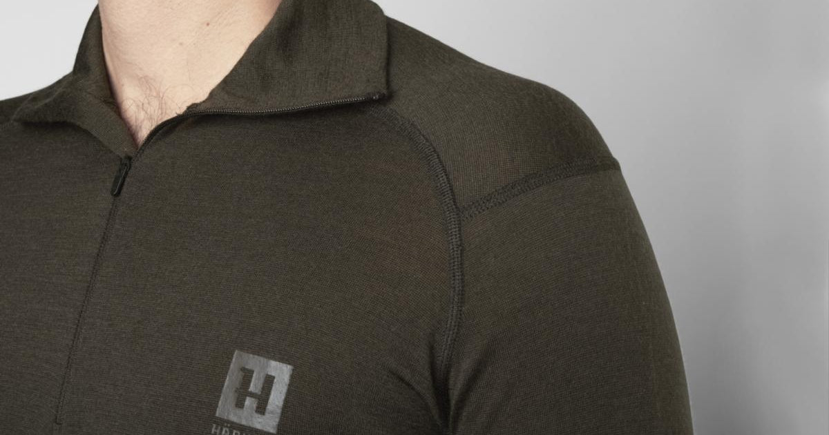 Harkila Härkila Base All Season half zip Shadow brown – BushWear