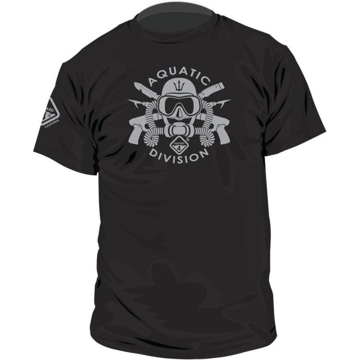 Hazard 4 AQUATIC DIVISION GRAPHIC T-SHIRT - BLACK – BushWear