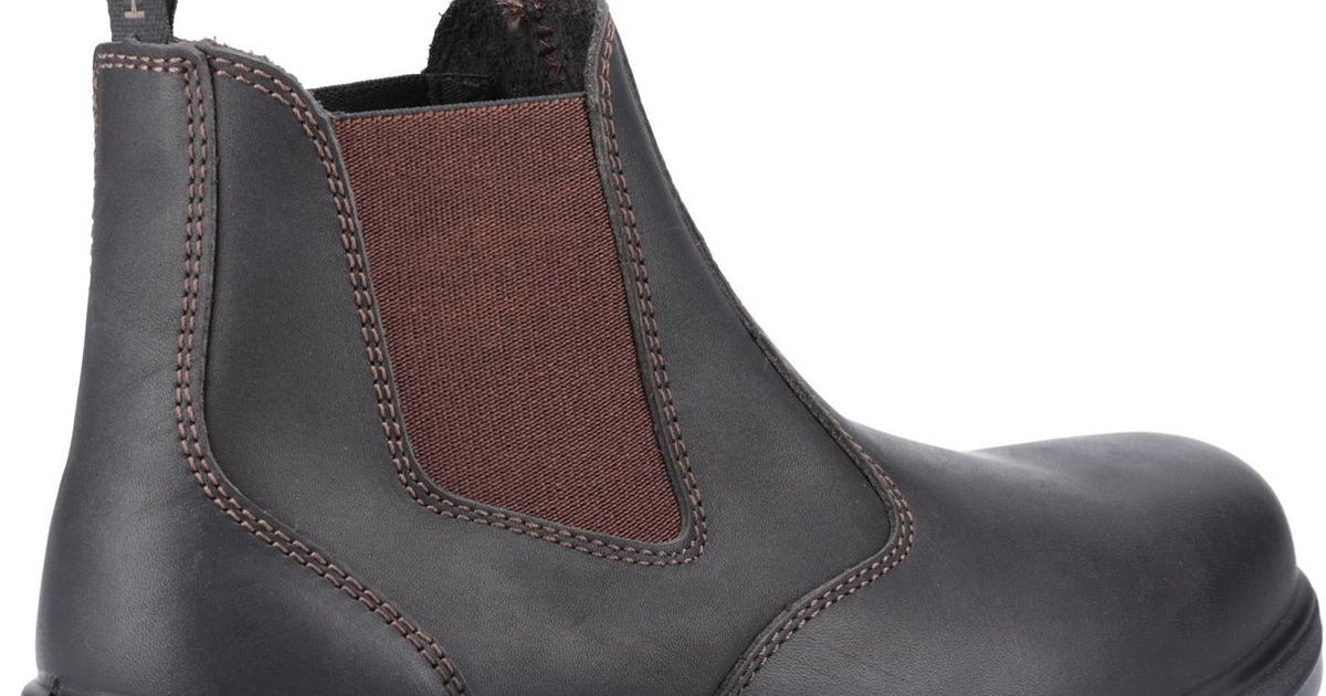 Hard Yakka Outback Safety Dealer Boot Brown – BushWear