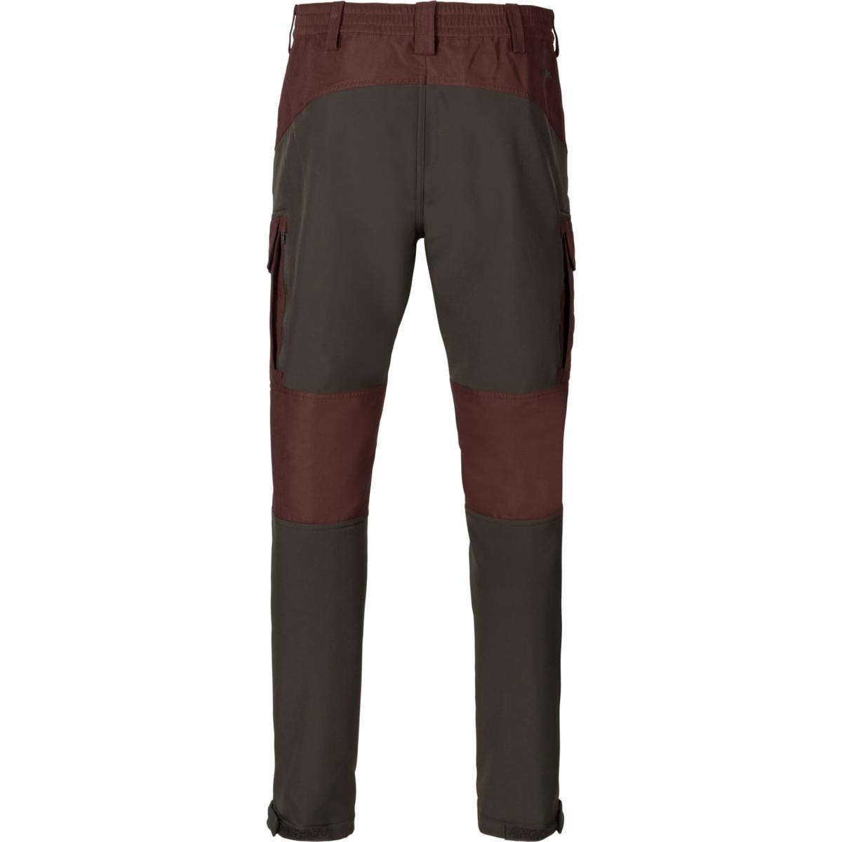 Harkila HÃ¤rkila Scandinavian trousers - Bloodstone red/Shadow brown ...