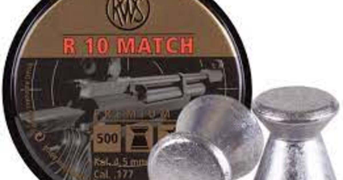 RWS R10 Match .177 (4.5mm) .53g / 8.2gr 500pk – BushWear