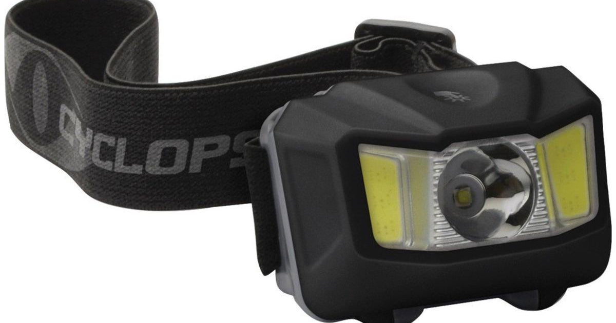 Cyclops 250 Lumen Headlamp w Green COB LED – BushWear