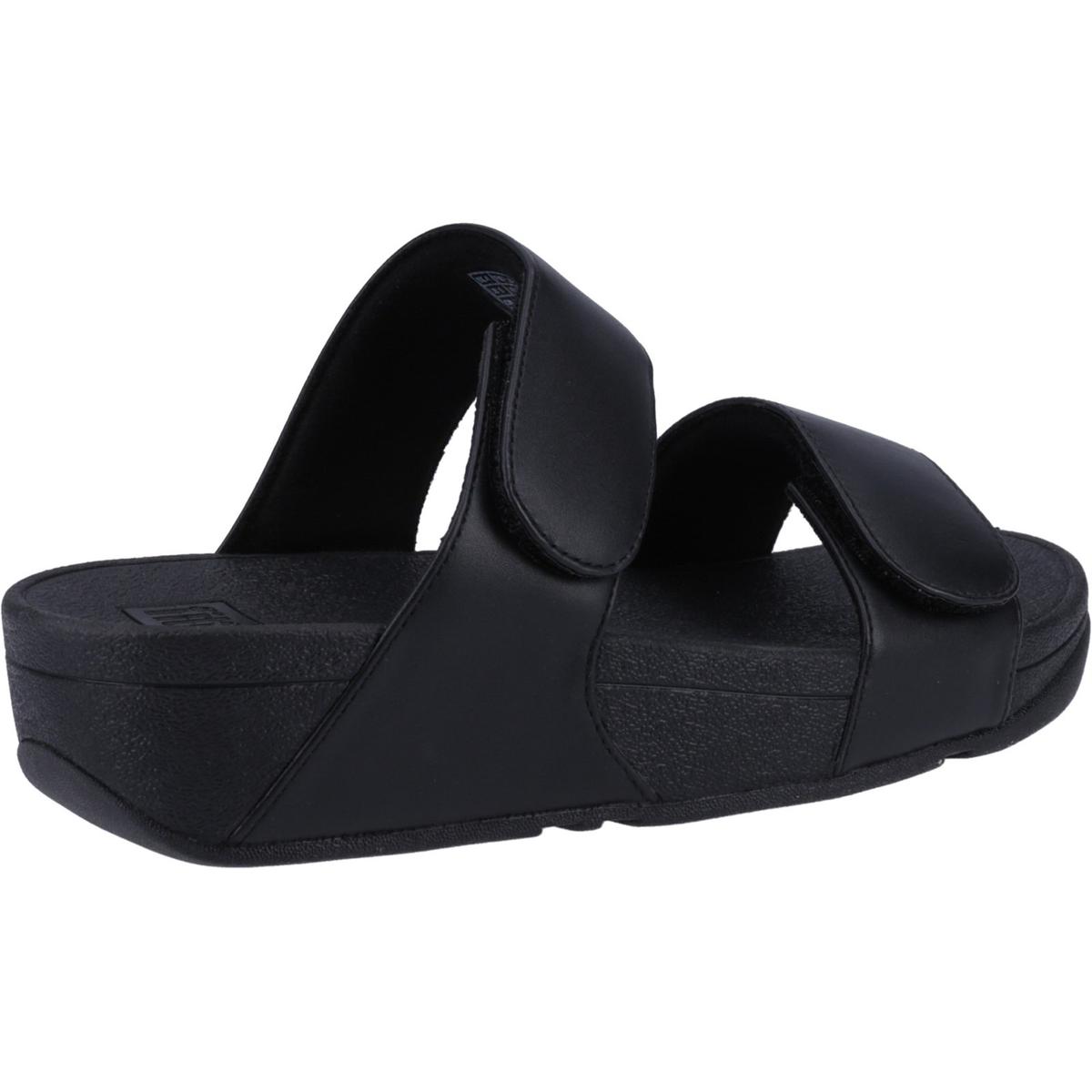 Fitflop Lulu Adjustable Slides All Black – BushWear