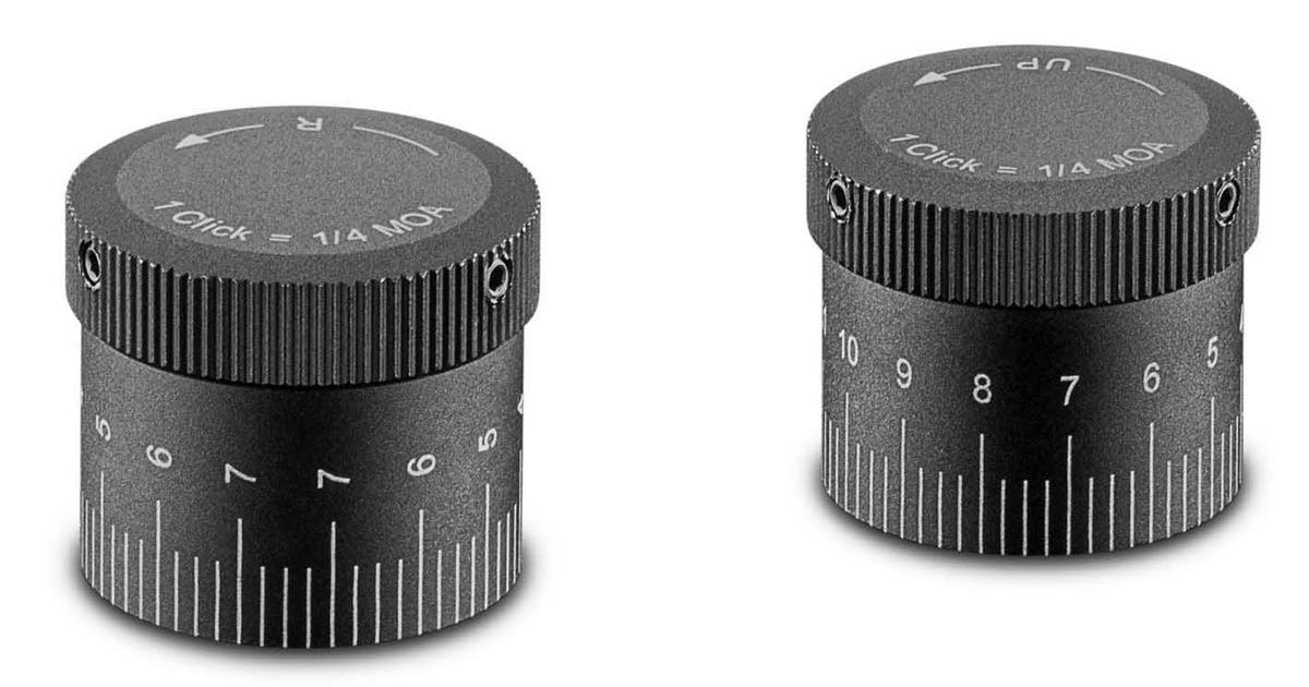 Hawke Riflescope Type 8 Turret Caps - Vantage 30 WA SF (1/4 MOA lockin ...